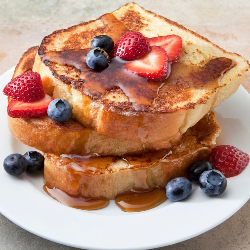 Classic French Toast with 8 Topping Ideas • Feed the Mail
